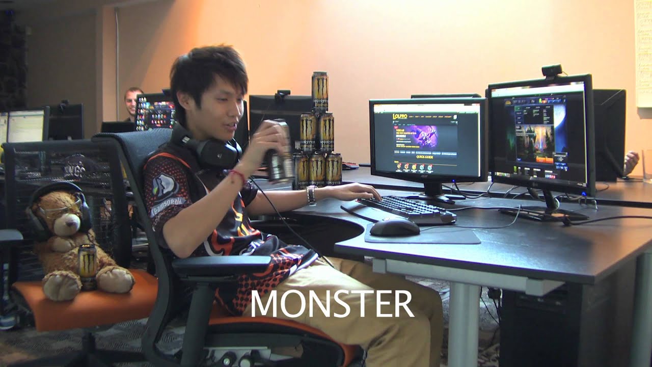 Monster Energy at the Curse House - YouTube