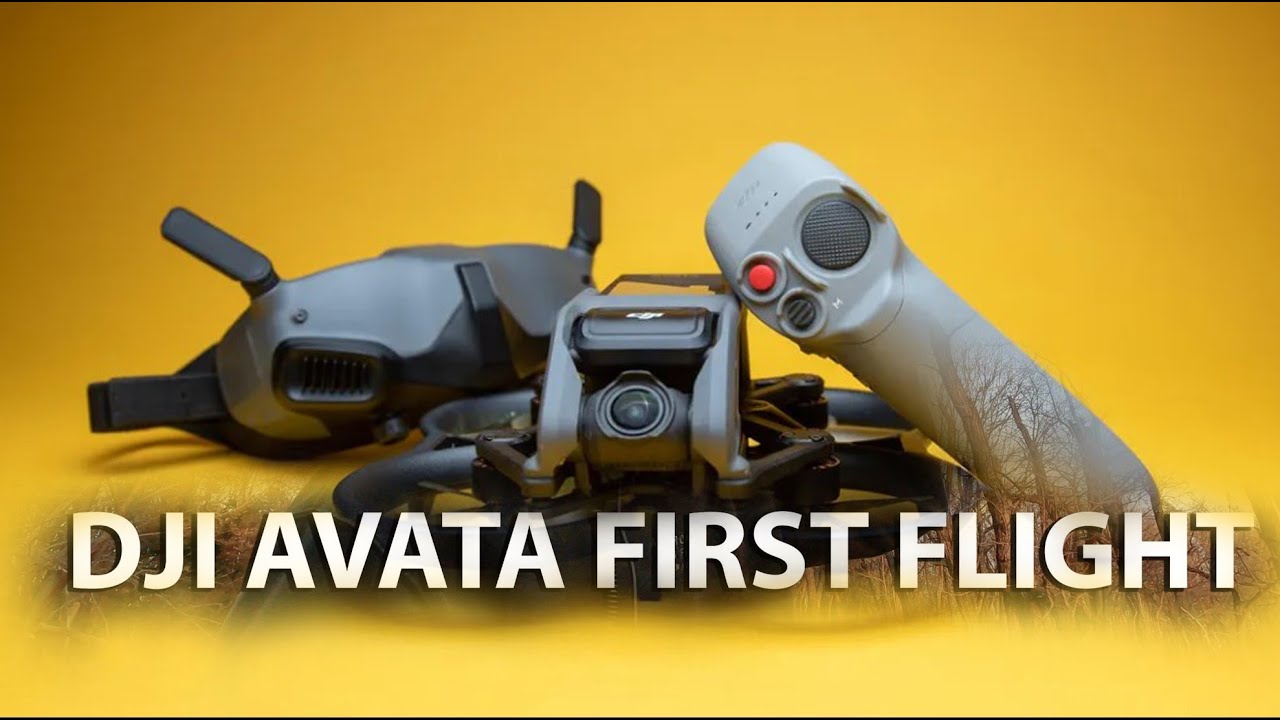 DJI AVATA First Flight with DJI Motion Controller - YouTube