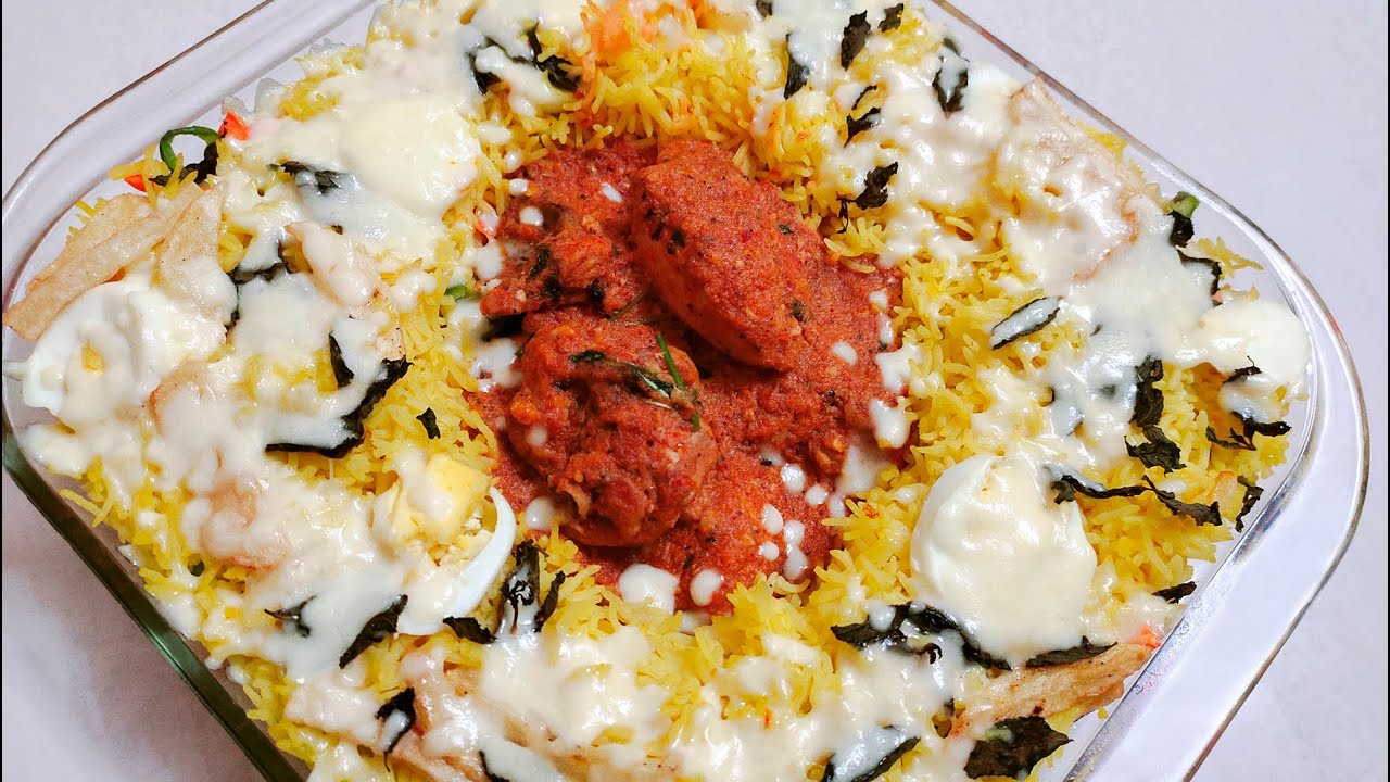 Chicken Pizza Rice - Eid 2021 Special Recipe | Cheesy Chicken Rice ...