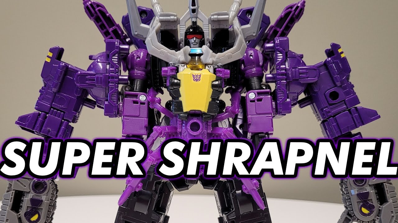 Transformers Legacy Evolution Fan Mode: Super Shrapnel in Brunt Armor ...
