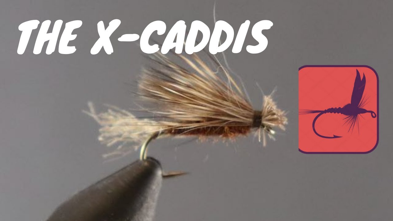 The X-Caddis: Tying an effective caddis dry fly pattern - YouTube
