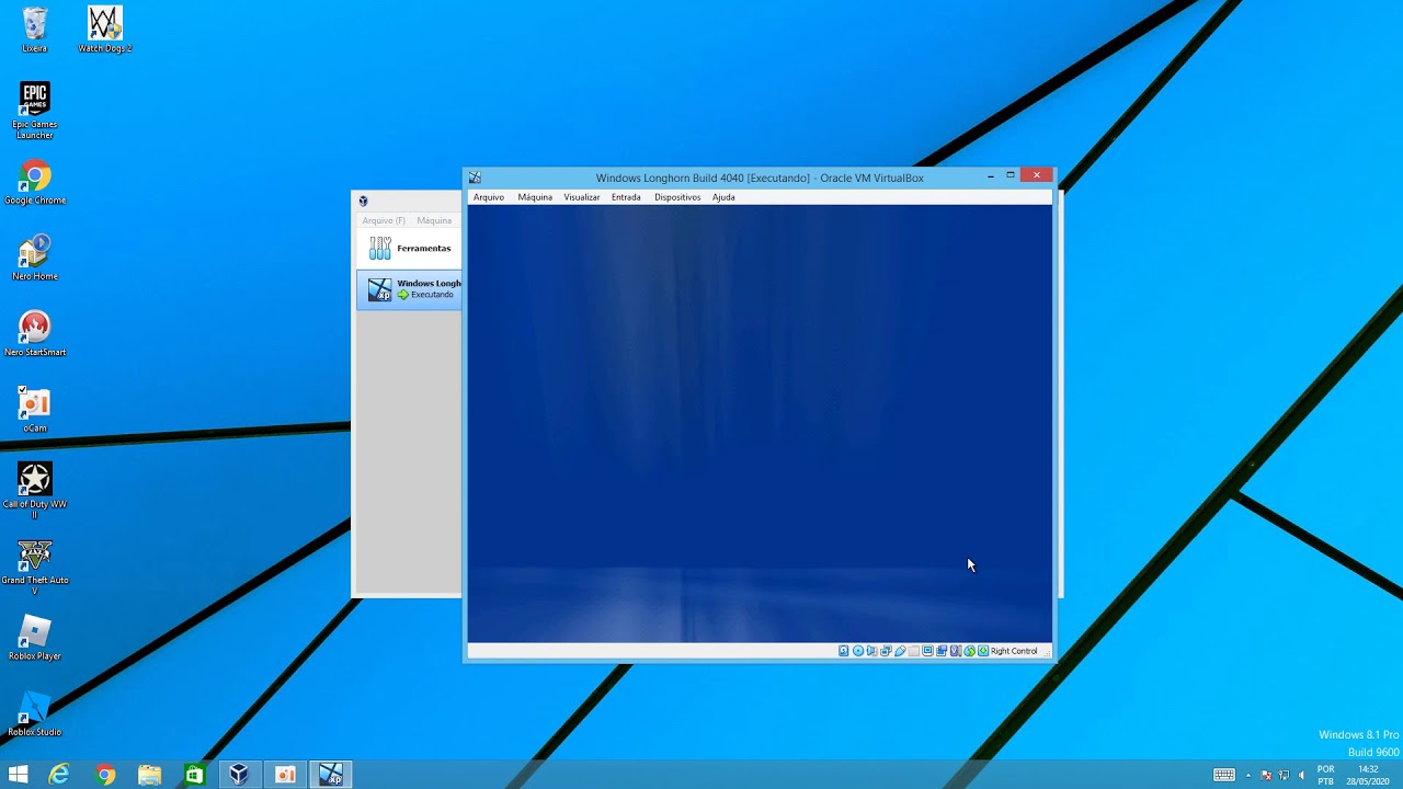 Como Instalar Windows Longhorn Build 4040 (Vazado em 2020) - YouTube