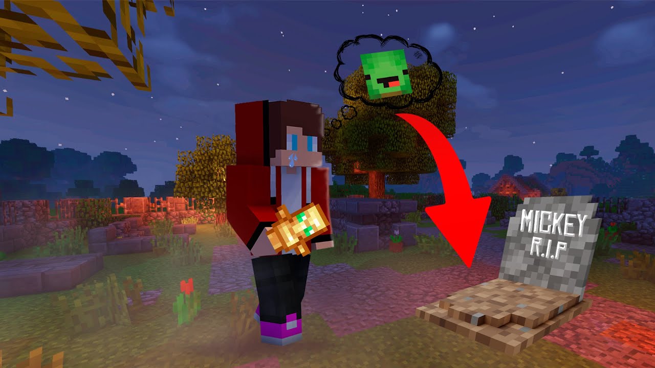 WHAT if JJ REVIVAL MIKEY from THE DEAD in Minecraft (Maizen Mazien ...