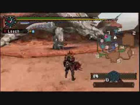 Monster Hunter Freedom 2 - White Monoblos - YouTube