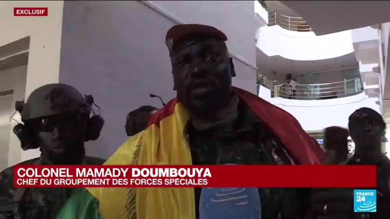 Mamady Doumbouya Lhomme Fort Derrière Le Putsch En Guinée • France 24