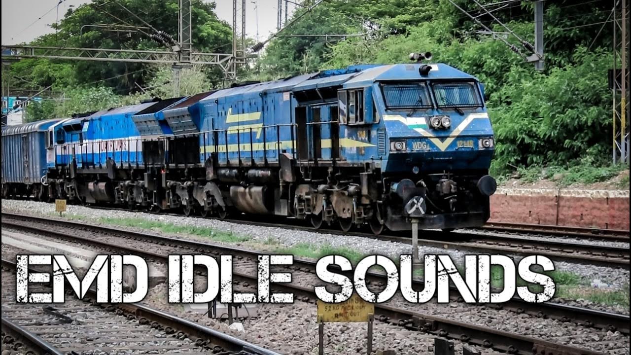 Emd idle sounds | jet engine sounds | Boeing | wdg4 | wdp4 | relaxing sounds - YouTube