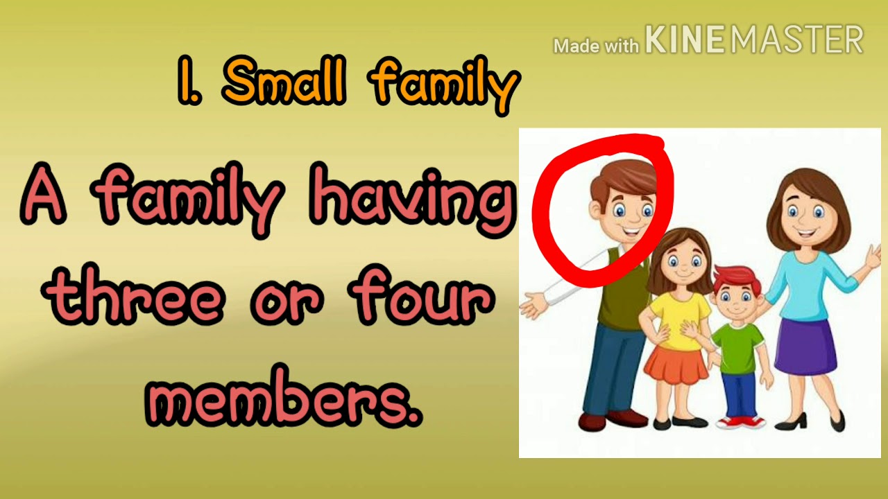 Class 1 sst chapter 1 "My family" - YouTube