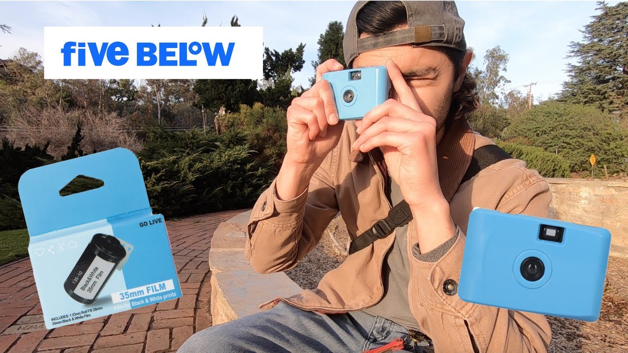 Trying out Five Below's 35mm Film + Reusable Camera #35mmfilm # ...