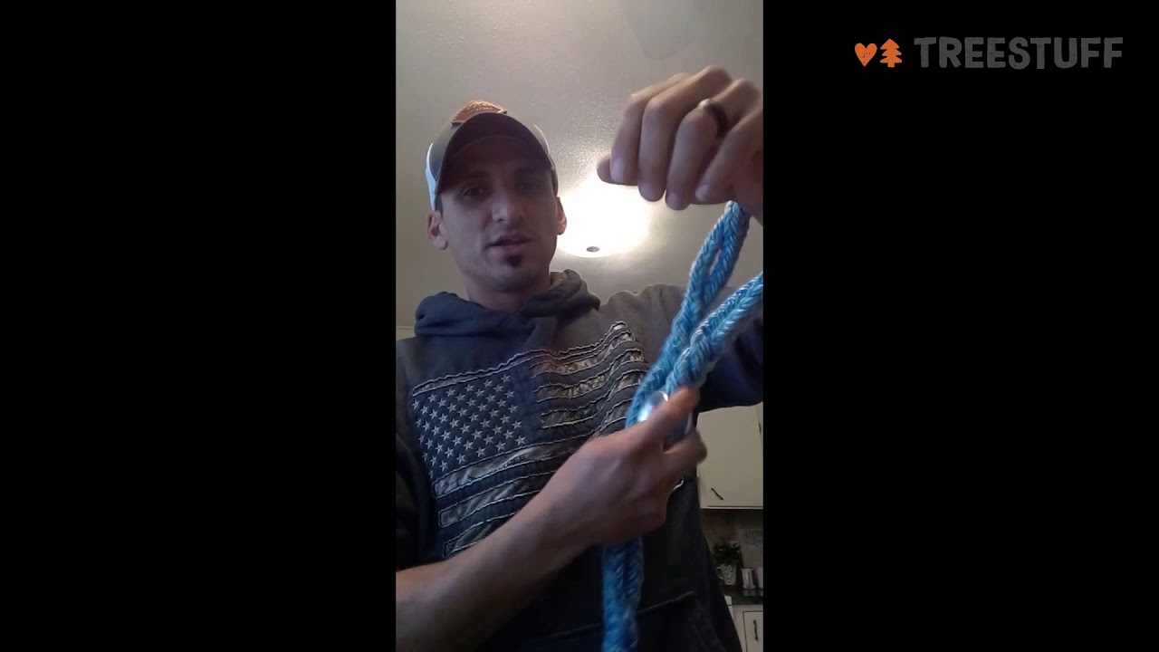 Rope Logic Ultra Ring Sling #1 - Adam Castro's TreeStuff Customer Video ...