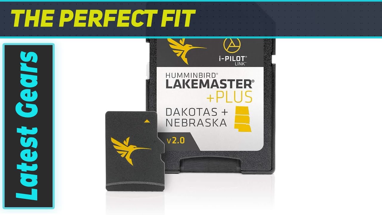 Humminbird LakeMaster Plus Dakotas + Nebraska V2 Digital GPS Maps Micro ...