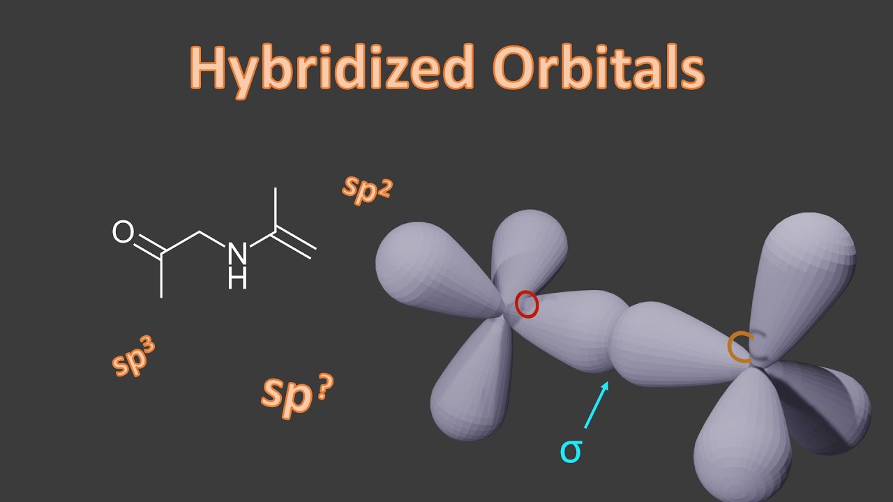 How to Determine Hybridization Organic Chemistry - YouTube