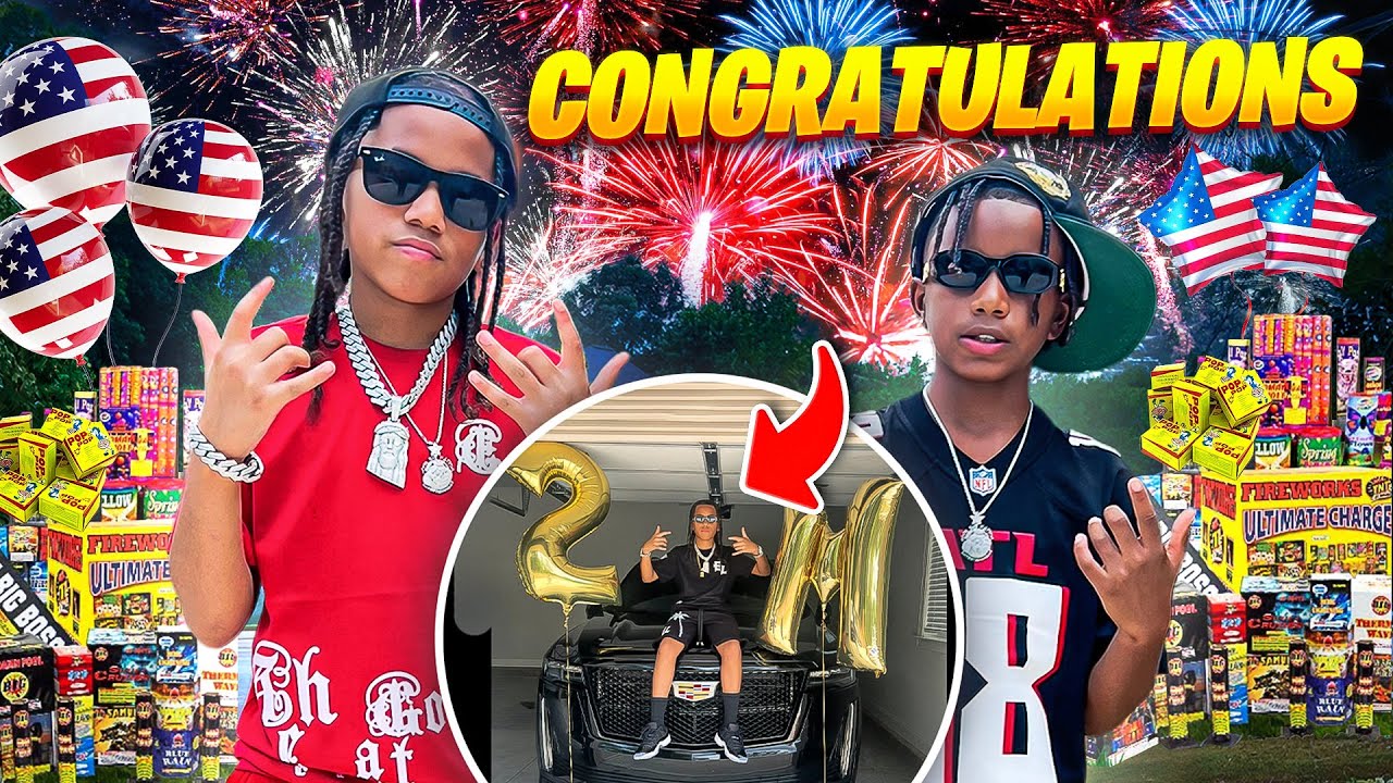 WE CELEBRATED WITH KD DA KID FOR HITTING 2M SUBSCRIBERS 🎉🥳 - YouTube