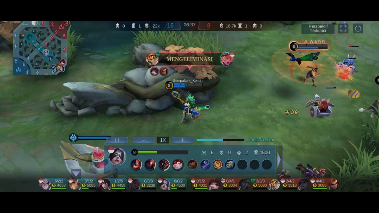 Tutorial Skill Combo Pharsa, Lawan Auto Rata! ~ Gameplay Pharsa ~ Build ...
