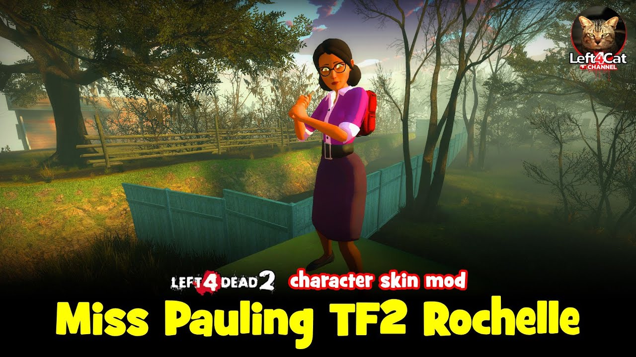 Left 4 Dead 2 Miss Pauling Team Fortress 2 character skin mod| Reviewed ...