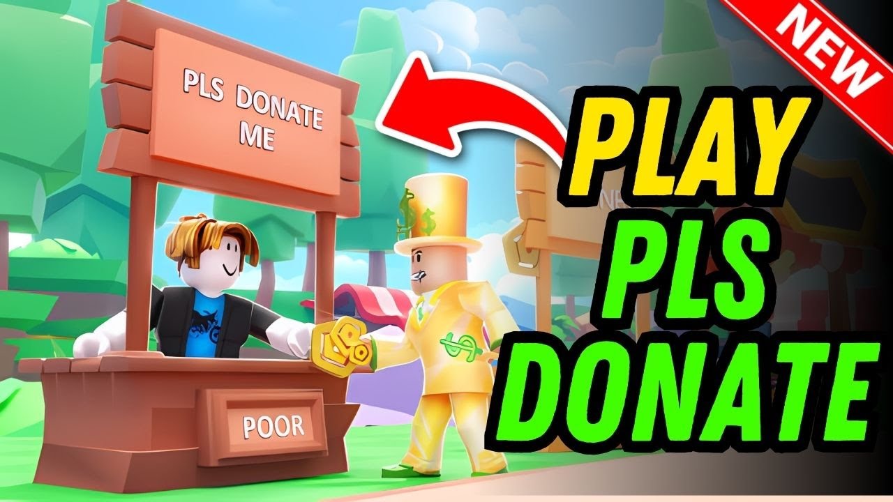 How do you play donate pls on Roblox? - YouTube