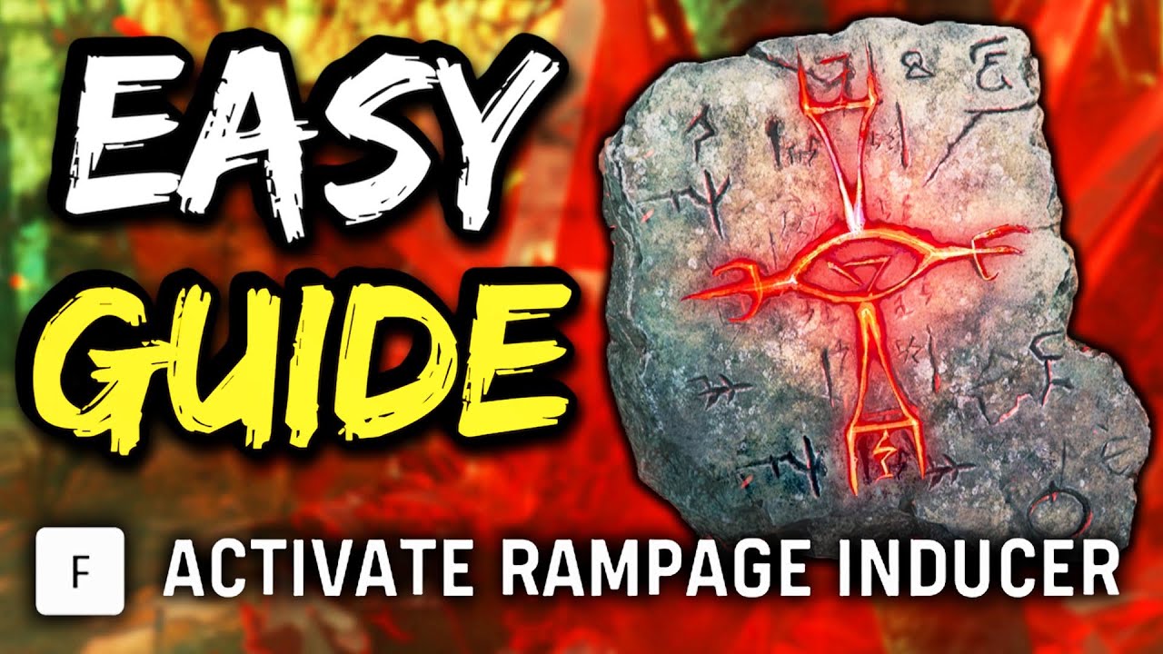 RAMPAGE INDUCER EASTER EGG GUIDE (ARCHON VANGUARD Zombies Easter egg) - YouTube