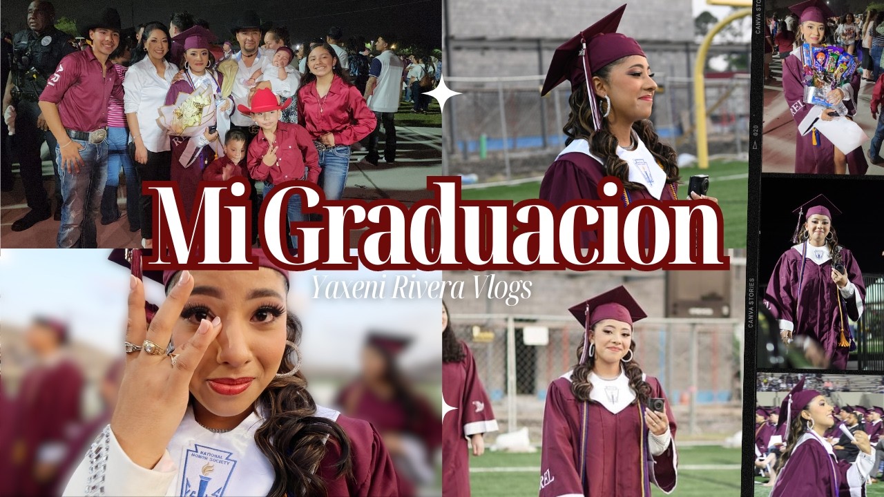 👩🏻‍🎓ME GRADUE DE LA HIGHSCHOOL!!🎓 VLOG!!🥹 - YouTube