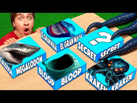 DO NOT OPEN UNDERWATER MONSTER MYSTERY BOXES AT 3AM!
