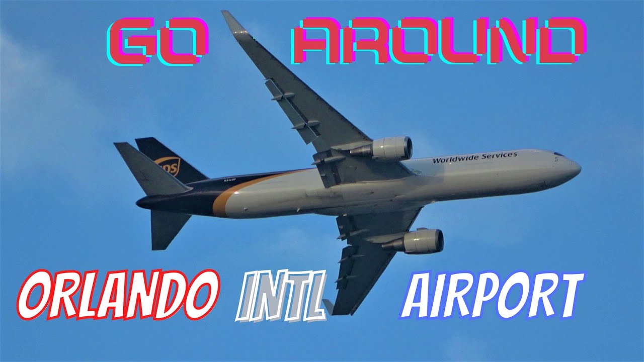 (4K) AM RUSH, UPS GO AROUND | PLANE SPOTTING | ORLANDO INT'L AIRPORT 11 ...