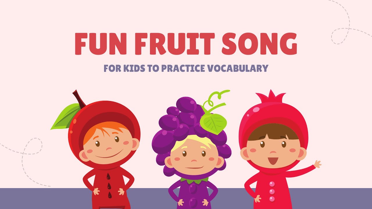 Fun Fruits Learning Song for Kids - YouTube