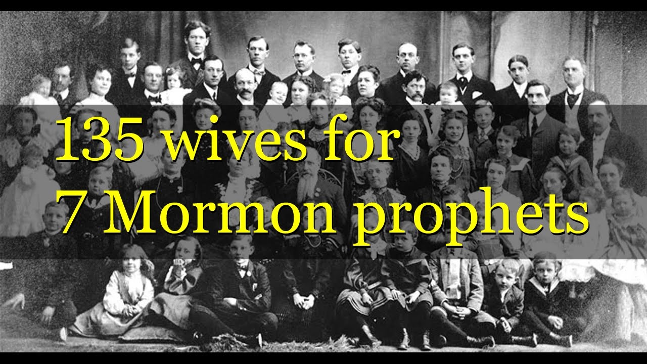 The perks of leading a cult: 136 wives for the first 7 Mormon prophets ...