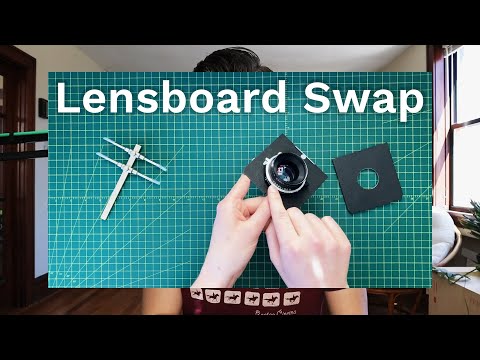 How to swap a Large Format Lensboard with a Spanner Wrench
