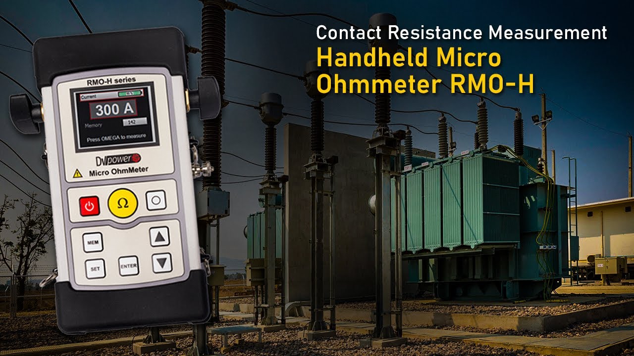 Contact Resistance Measurement Handheld Micro Ohmmeter RMO H - YouTube