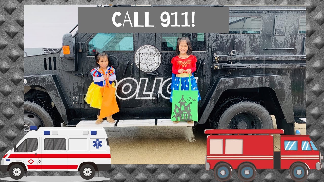 Trick or Treating with COP CARS! - YouTube