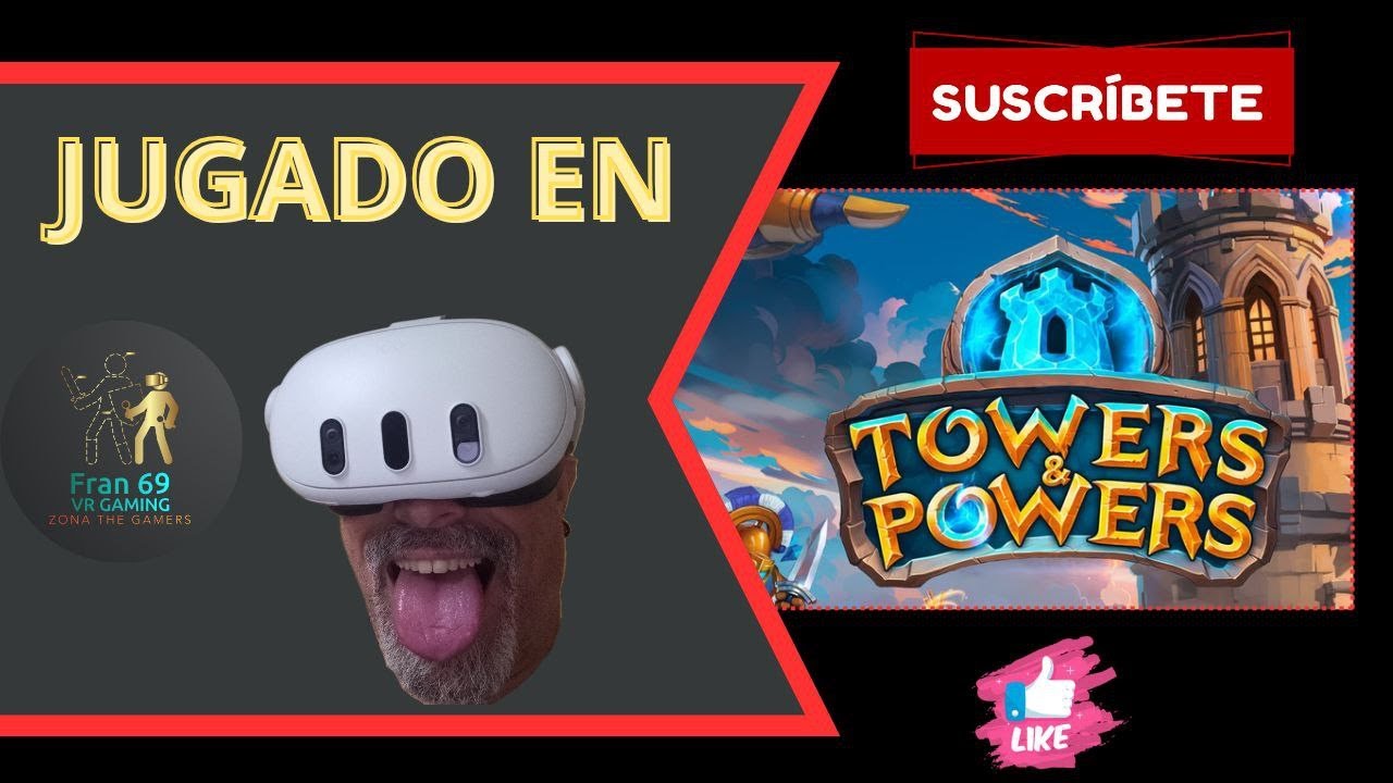 🧙🏼‍♀️[PROBANDO TOWERS & POWERS] 🧙🏼‍♀️ App Lab Meta Quest 3 - YouTube