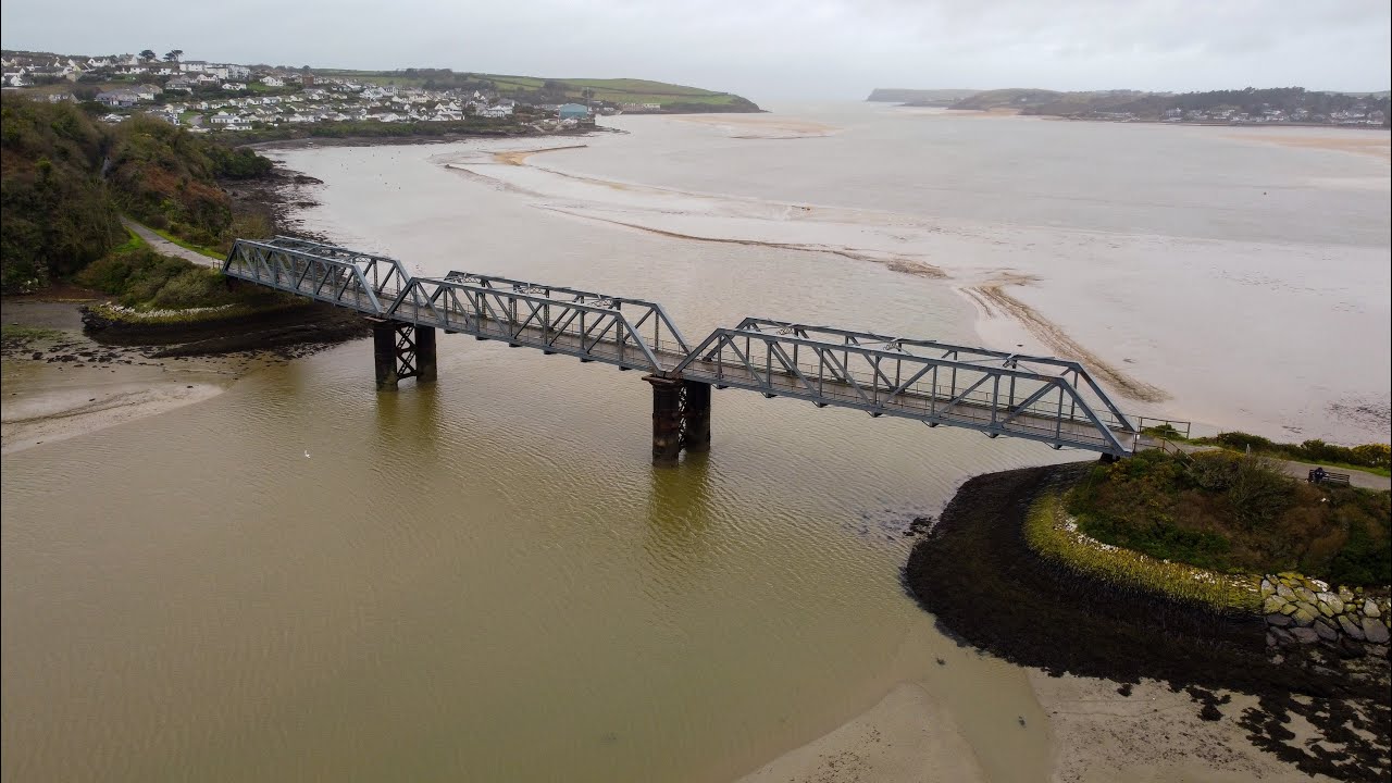 Iron Bridge 153 - Little Petherick Creek Bridge, Padstow. - YouTube