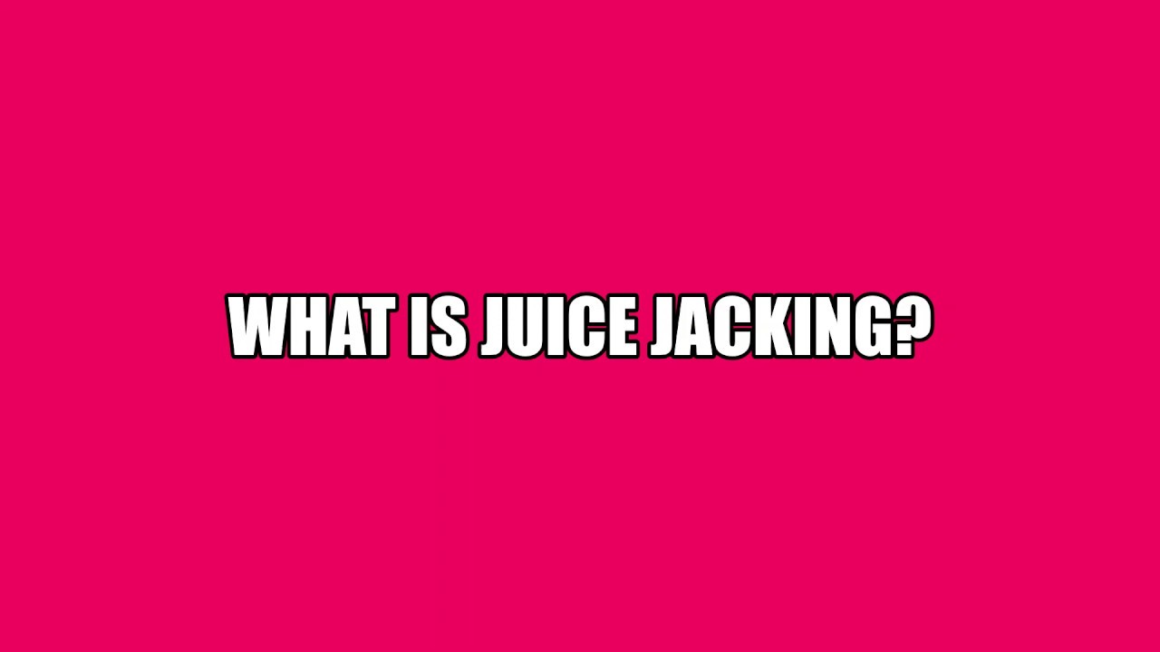 All about Juice Jacking, prevention and more - YouTube