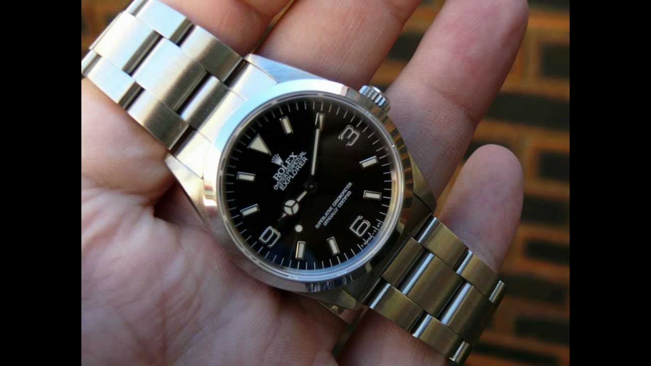 Rolex Explorer 1 14270 - Paul Pluta Prestige Watch Review Special - YouTube