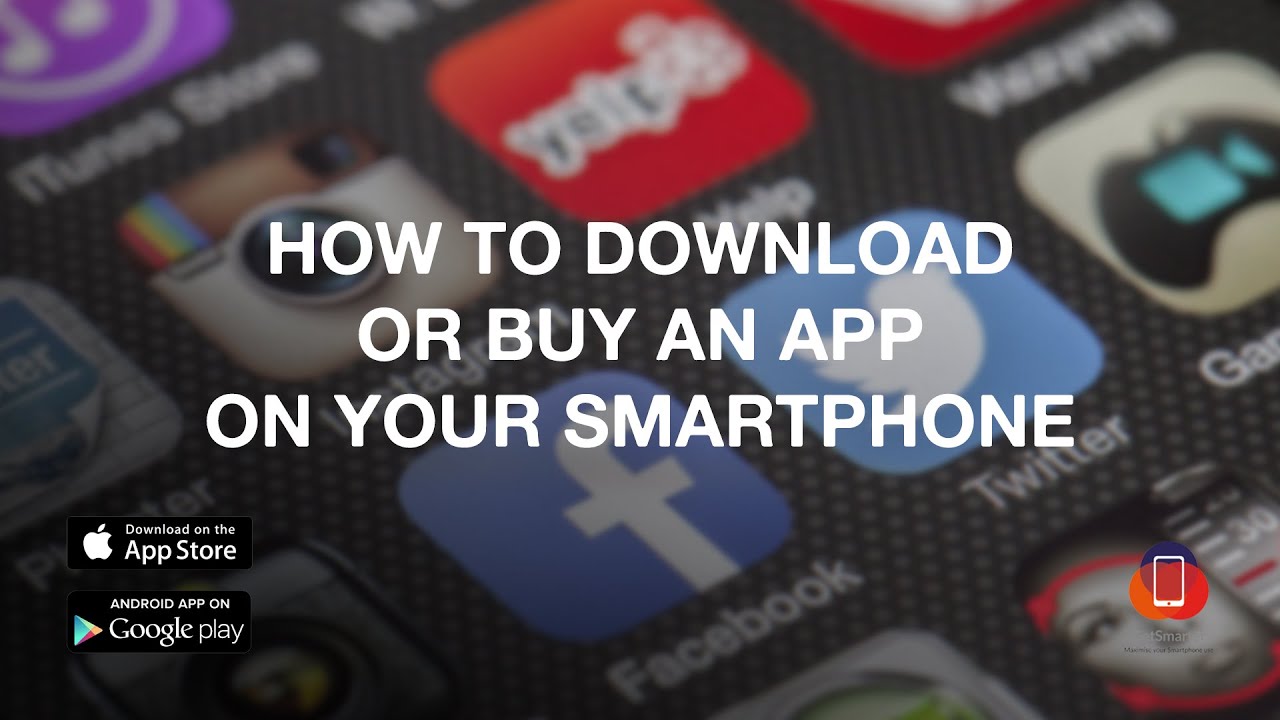 How to Download or Buy an App on your Smartphone - YouTube
