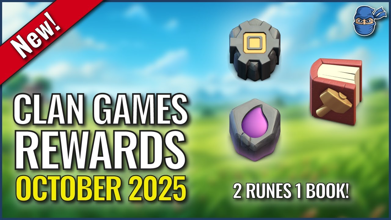 Clan Games Rewards - October 2025 | Clash of Clans - YouTube