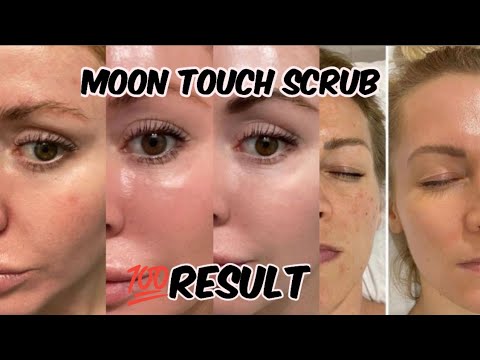 MOON TOUCH EXFOLIATING || SCRUB ||draz find out||moon touch brand ...