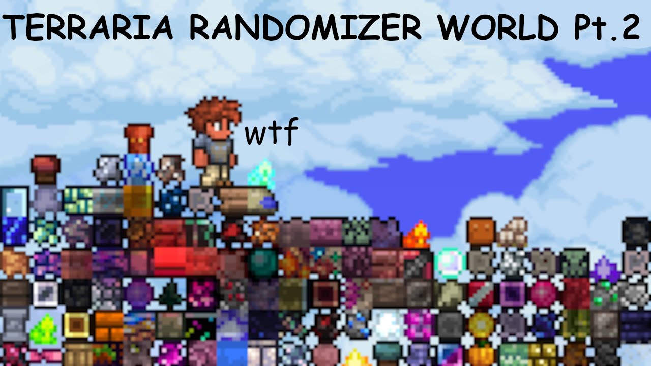 TERRARIA RANDOMIZER WORLD ep.2 - YouTube