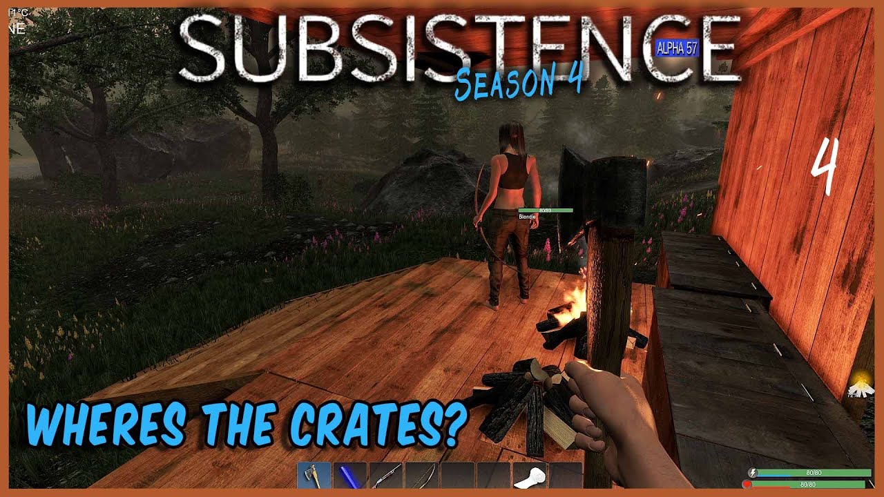 Subsistence - Wheres The Crates ep4 - Base building| survival games ...