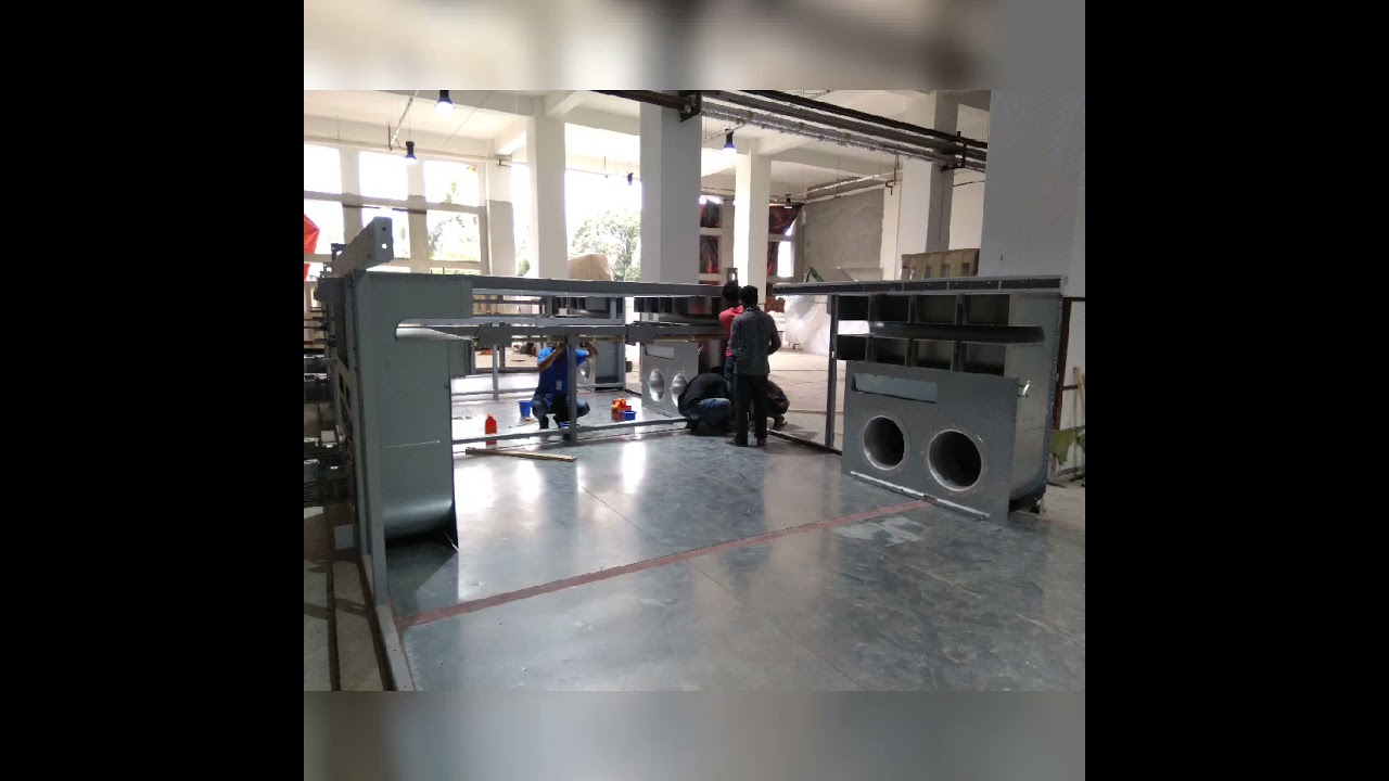 Textile Loop Steamer machine, - YouTube