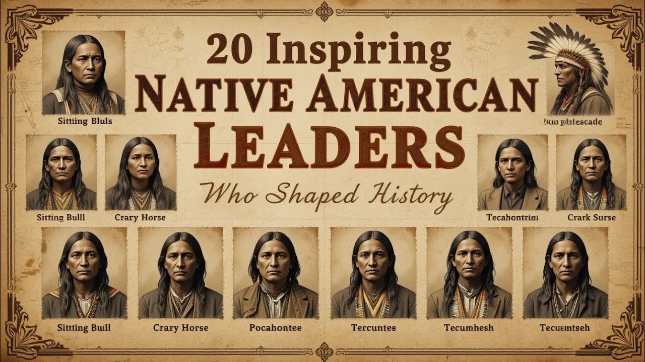 20 Native American Leaders Who Changed History | Inspiring Stories ...