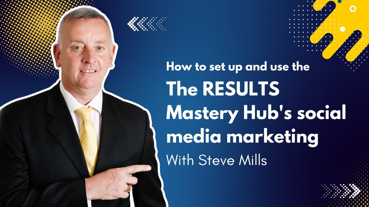 The RESULTS Mastery Hub - How to set up and use the Hub's social media ...