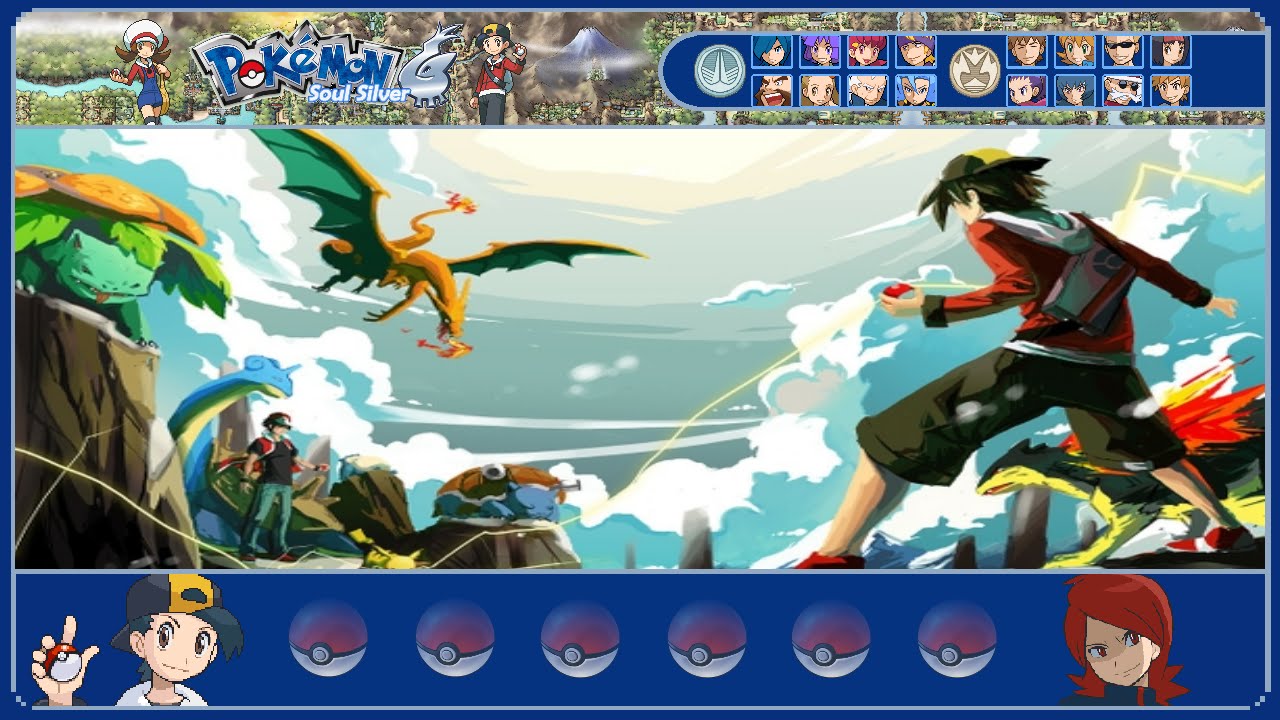 Pokemon Soul Silver Part 11 - Lance, Team Rocket, Ampharos, Typhlosion ...