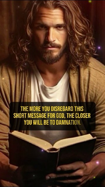 THE MORE YOU DISREGARD THIS SHORT MESSAGE FOR GOD , THE CLOSER YOU WILL ...