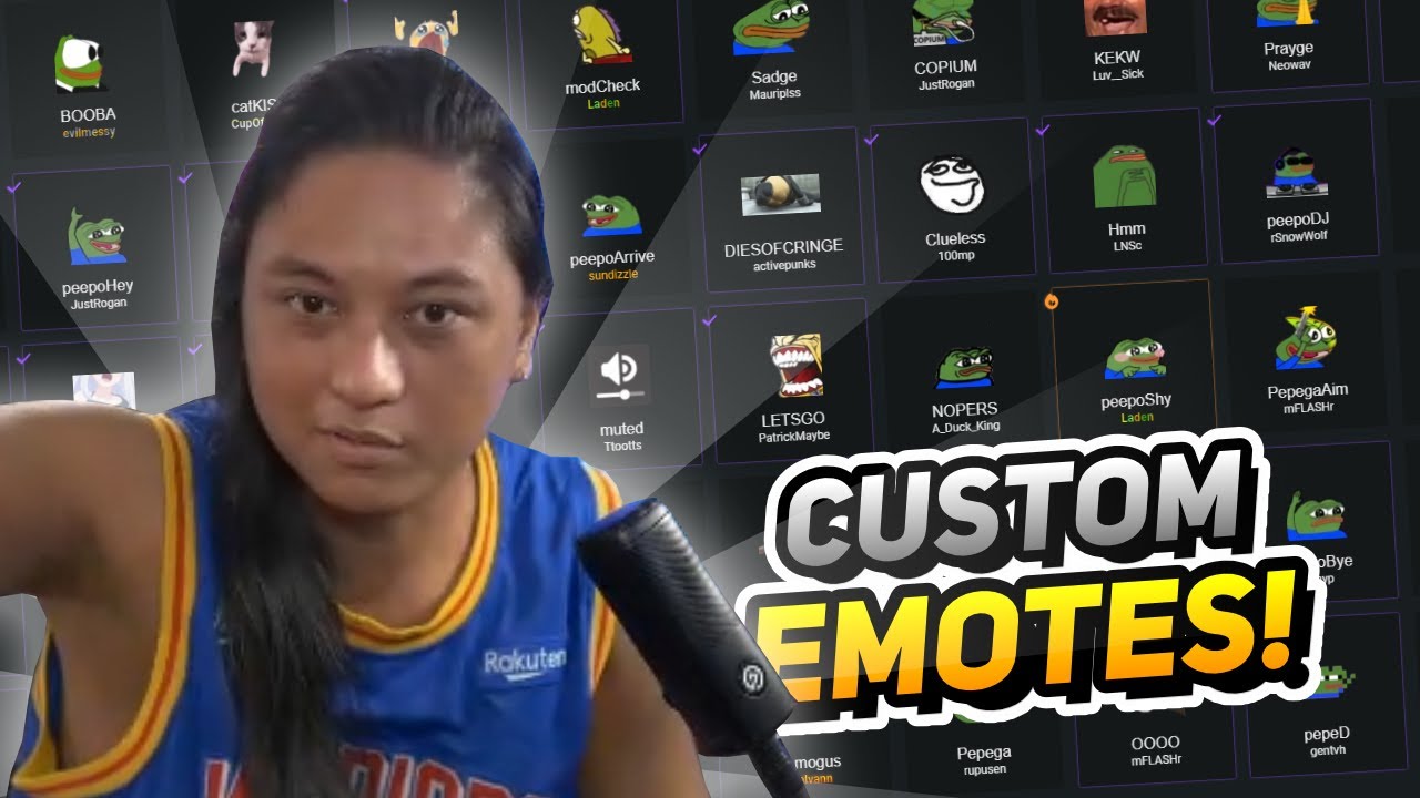 Guide To Custom Emotes On Twitch - FFZ, BTTV, 7TV - YouTube