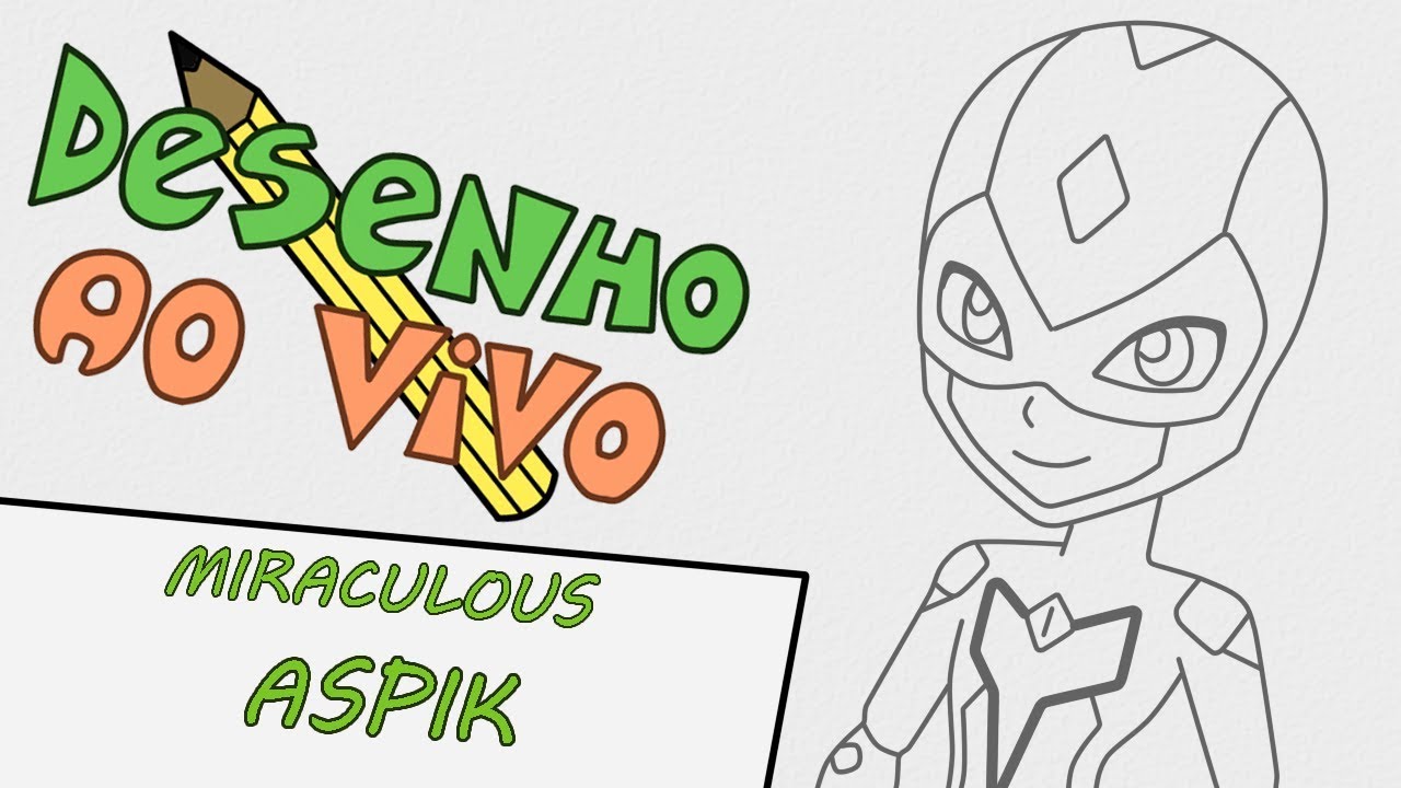 Aprenda a Desenhar Miraculous | Aspik em estilo chibi - YouTube