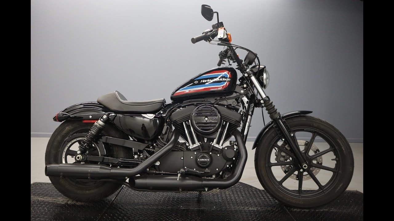 Used 2021 Harley-Davidson Sportster Iron 1200 XL1200NS In Vivid Black ...