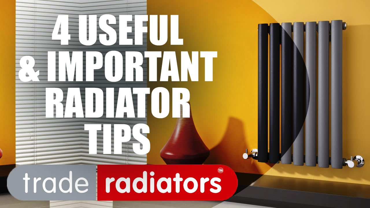 4 Useful & Important Radiator Safety Tips by Trade Radiators - YouTube