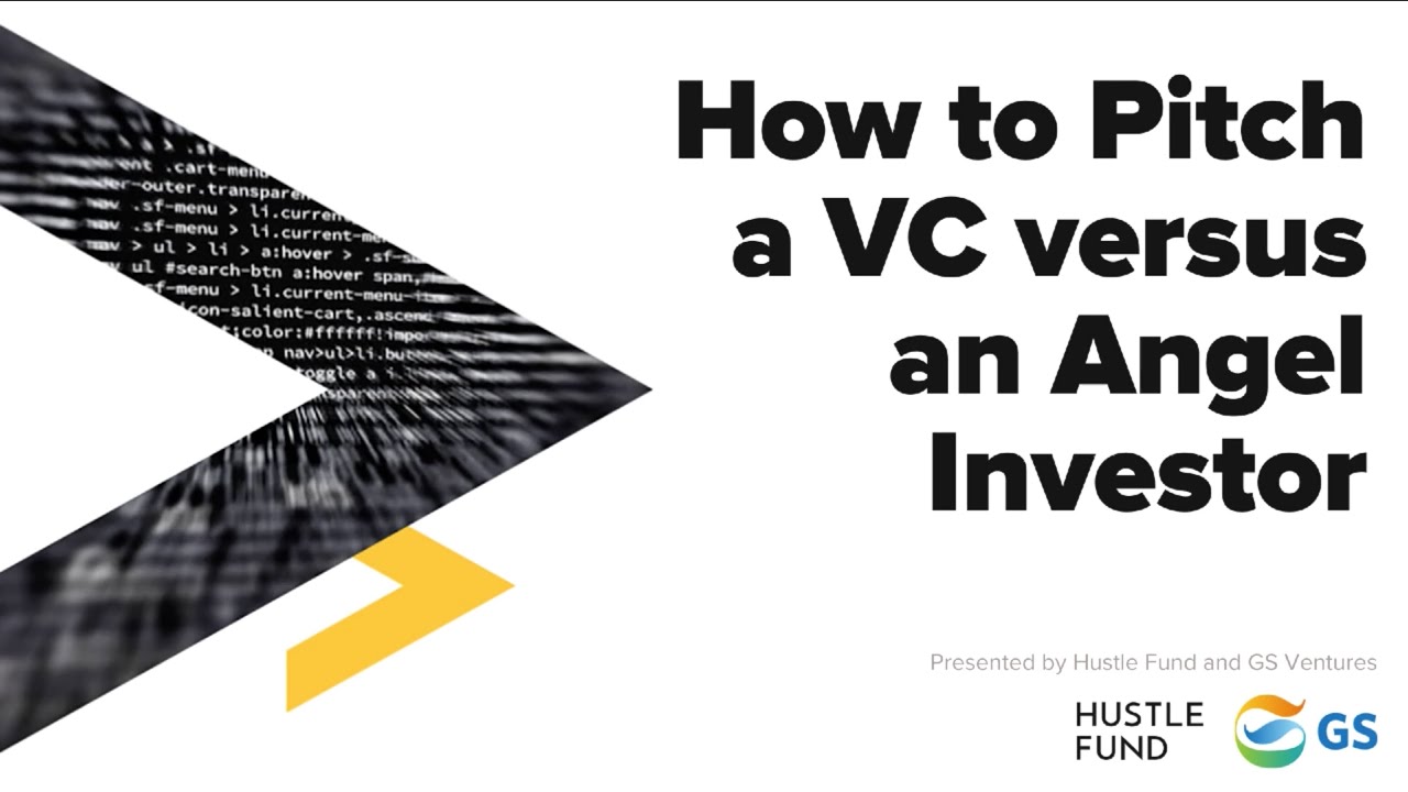 How to Pitch a VC versus an Angel Investor - YouTube