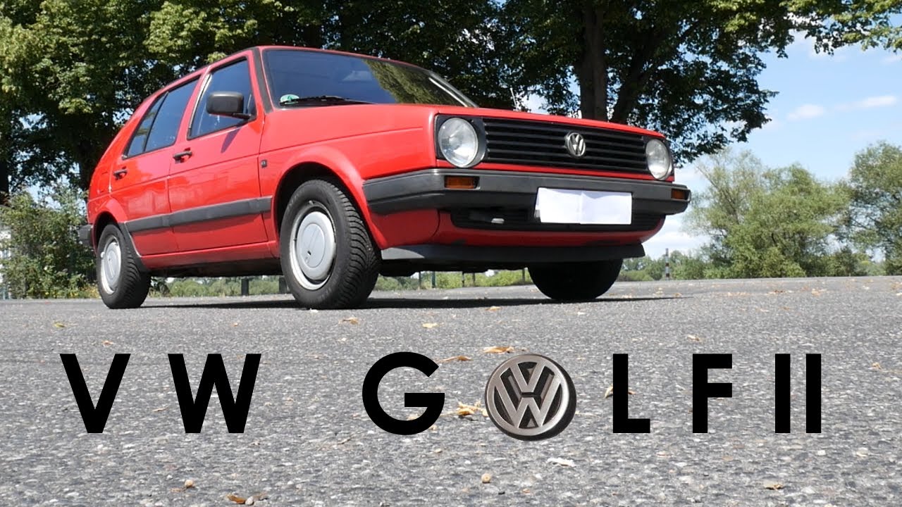 Volkswagen GOLF II Das Kultauto in der CL Variante | VW GOLF 2 cult car ...