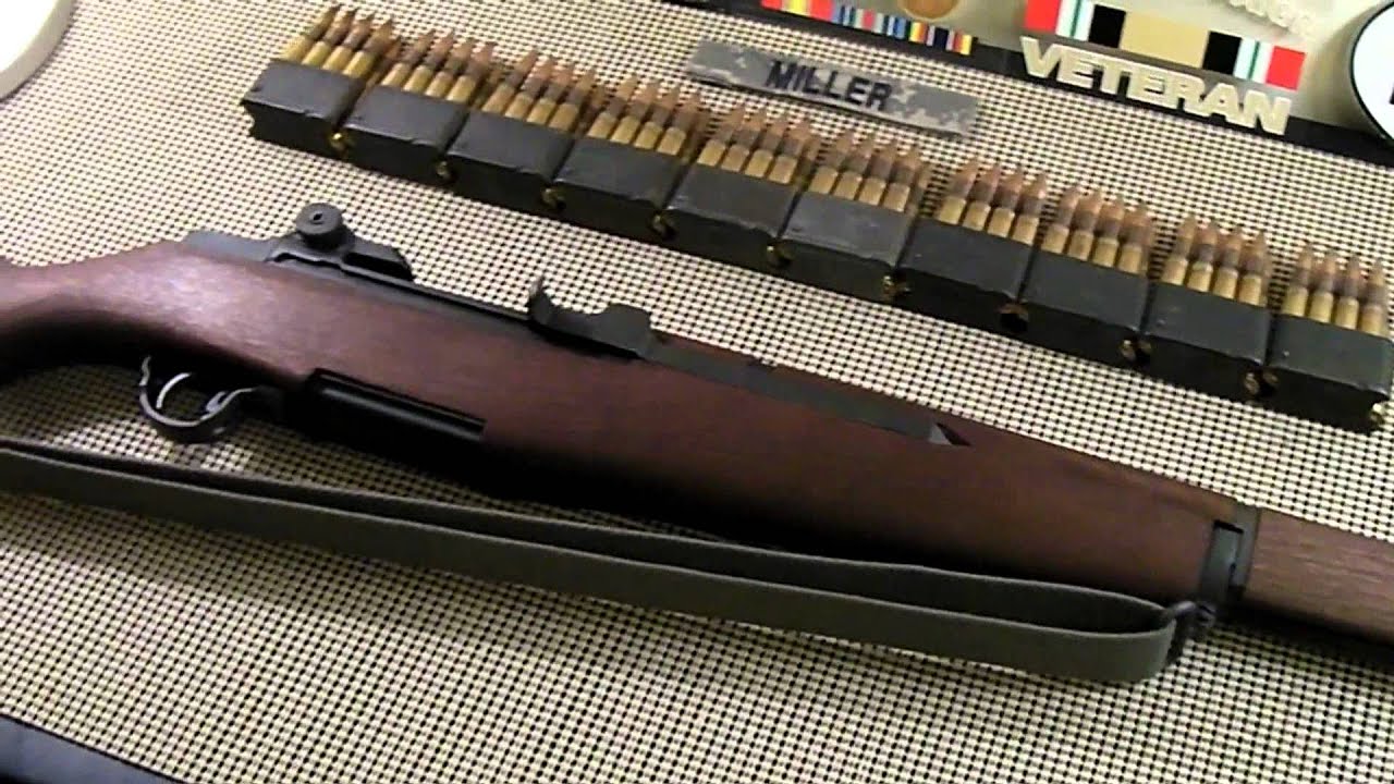 CMP Service Grade - U.S. Rifle, Cal. .30, M1 - YouTube