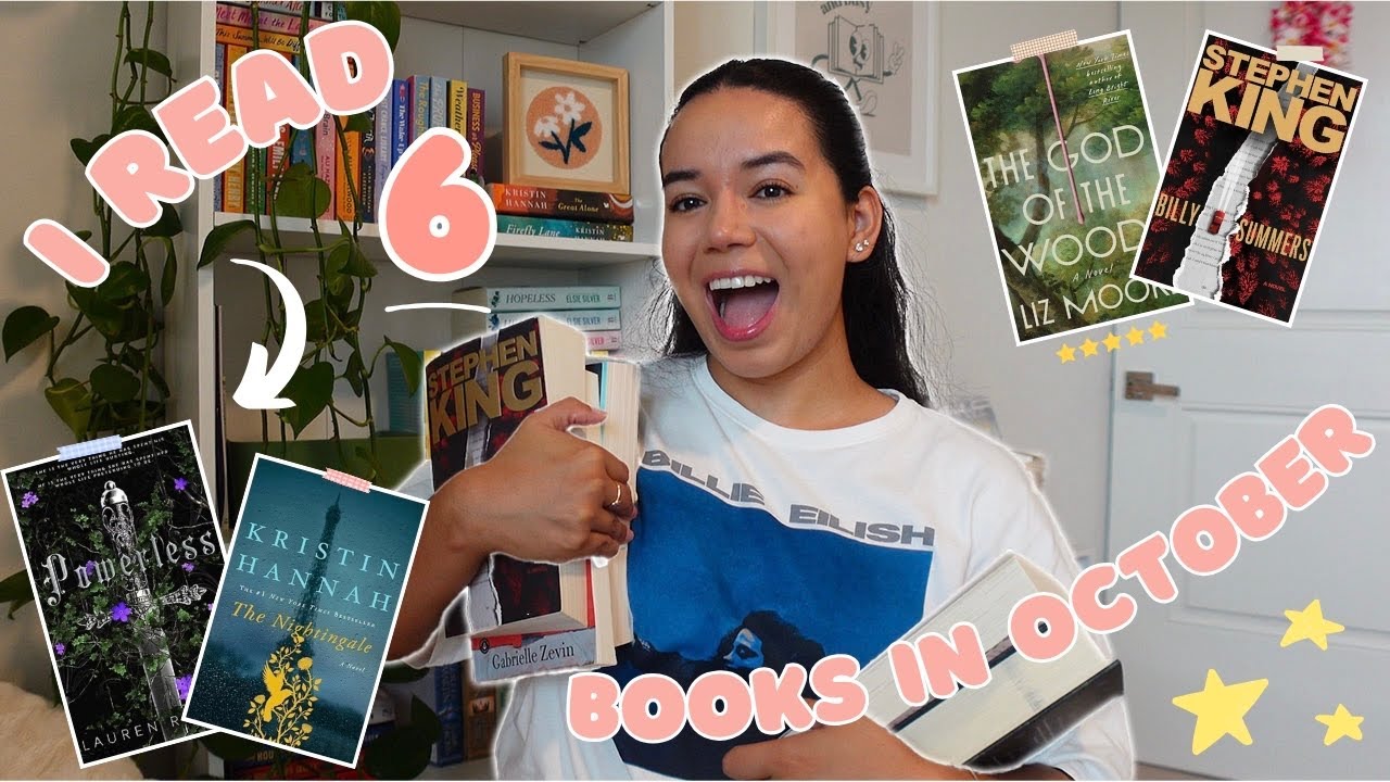 reviewing all the books i read in october | october wrap up 👻🎃 - YouTube
